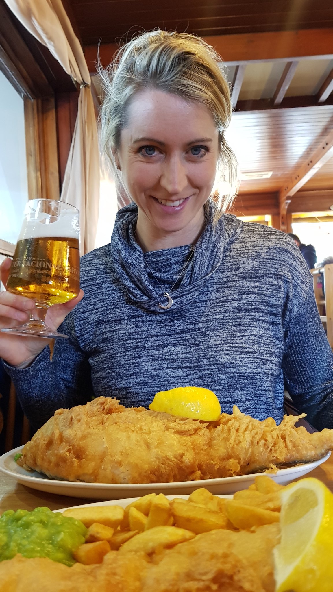 Karin Giannone on Twitter: "The finale of the Xmas, NYE and birthday celebrations with a cod ...