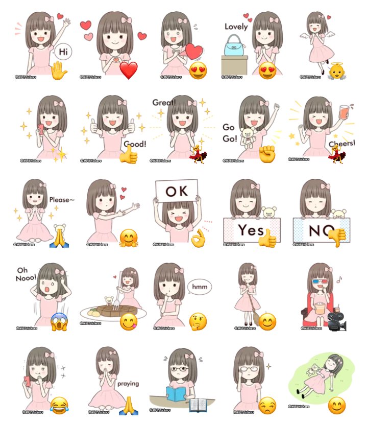 Gợi ý Telegram stickers cute Thật dễ thương và đáng sưu tầm