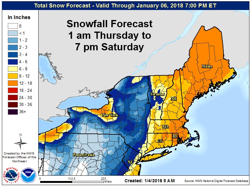 NWS Eastern Region on Twitter: "Storm is rapidly intensifying off the ...