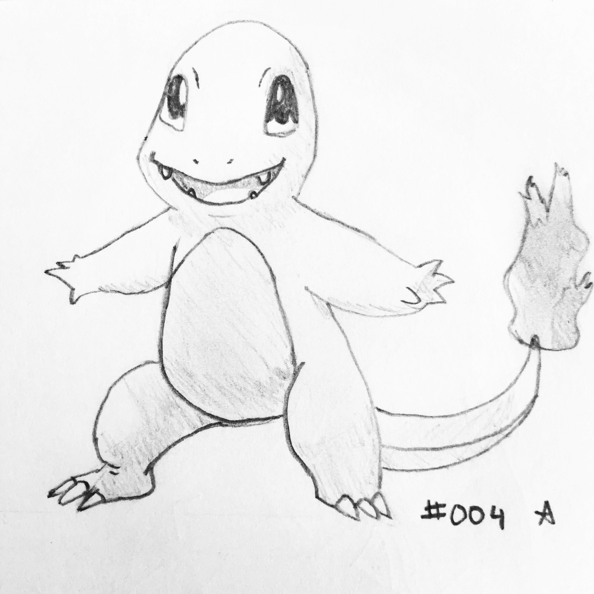 Charmander Drawing