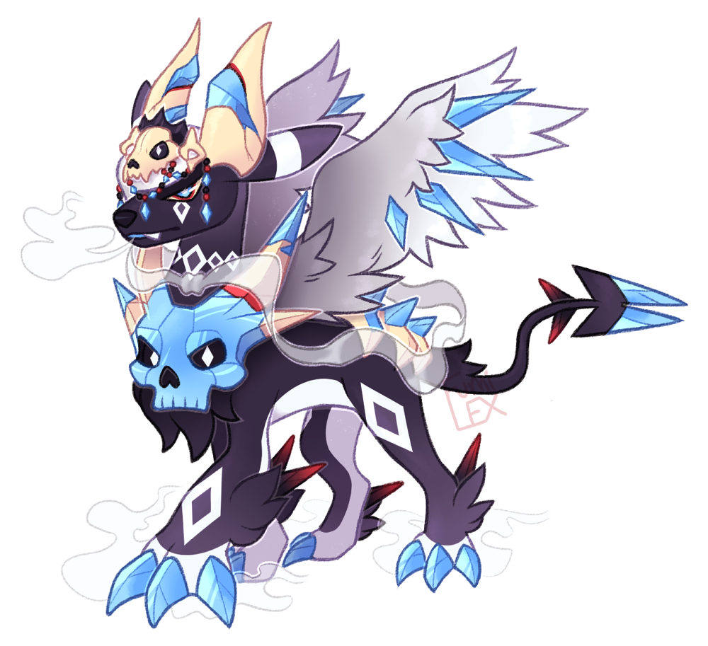 Houndoom And Absol