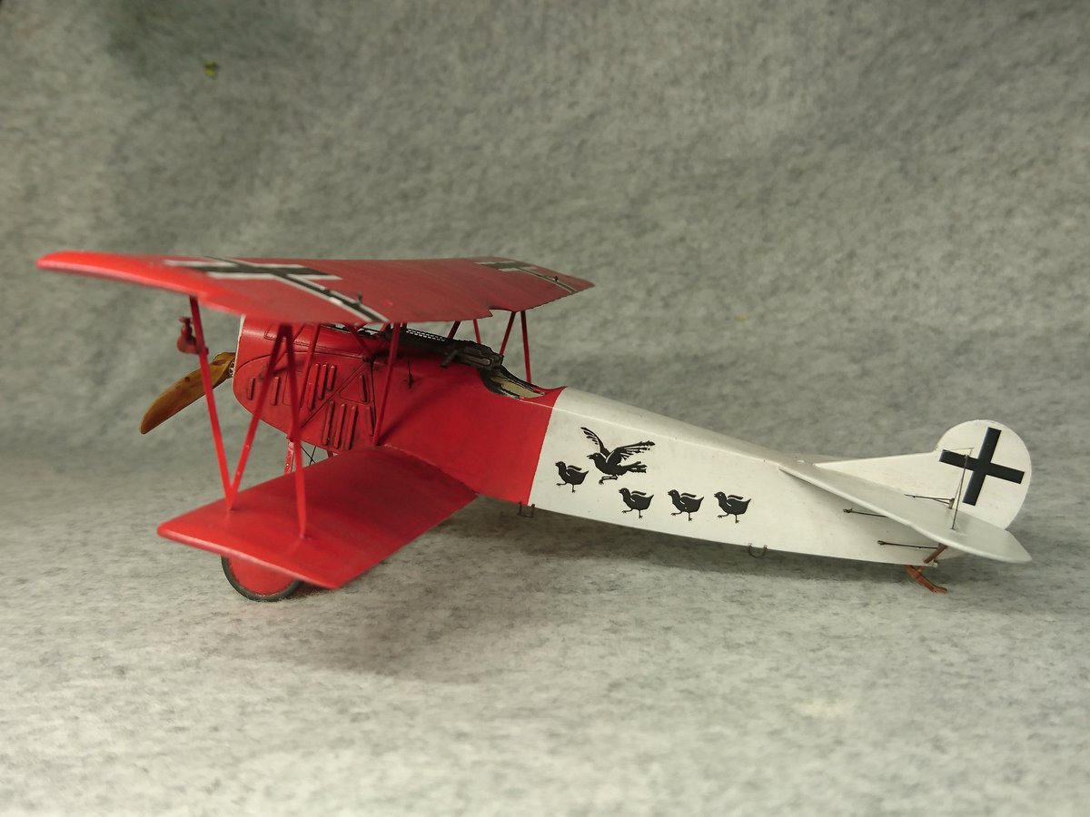 フォッカー D.Ⅶ サイバーホビー 1/48 - posfie