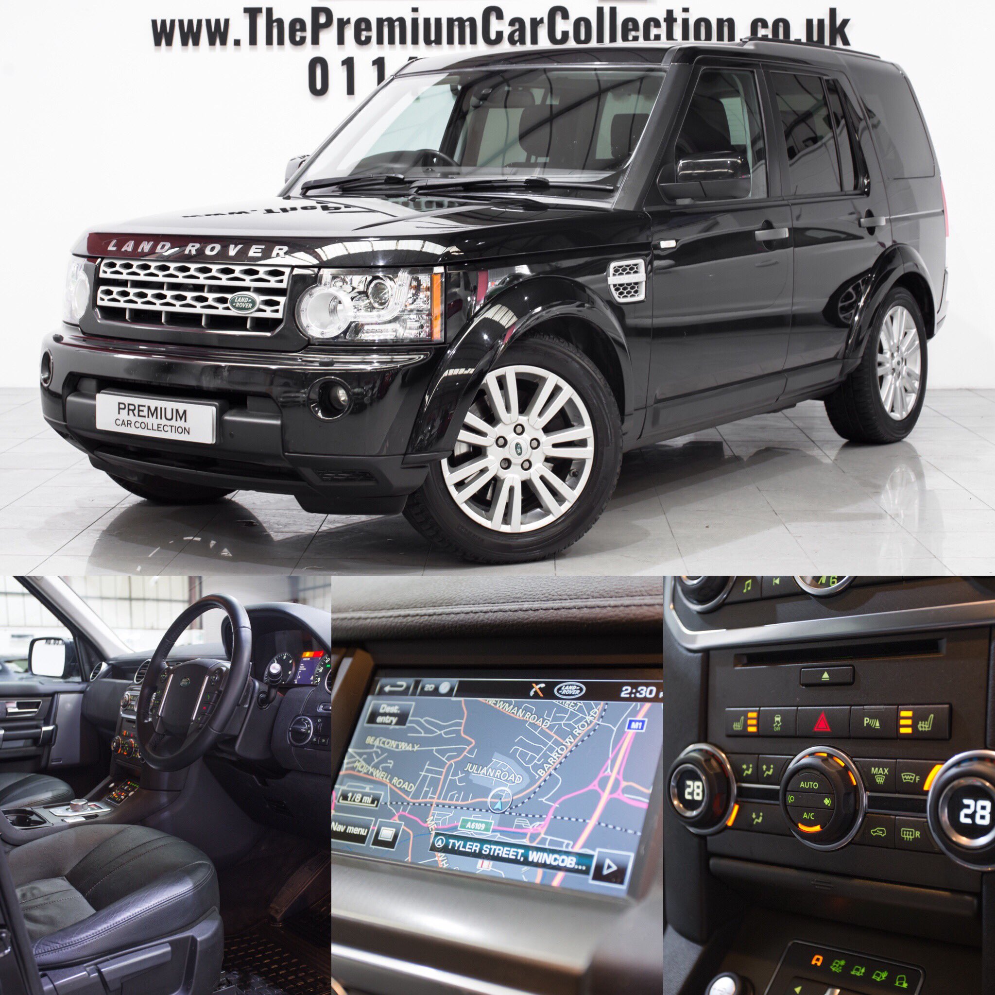 Land Rover Discovery 4 Interior Black