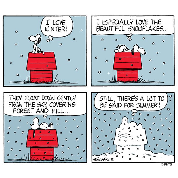 Charlie Brown Snow Flakes