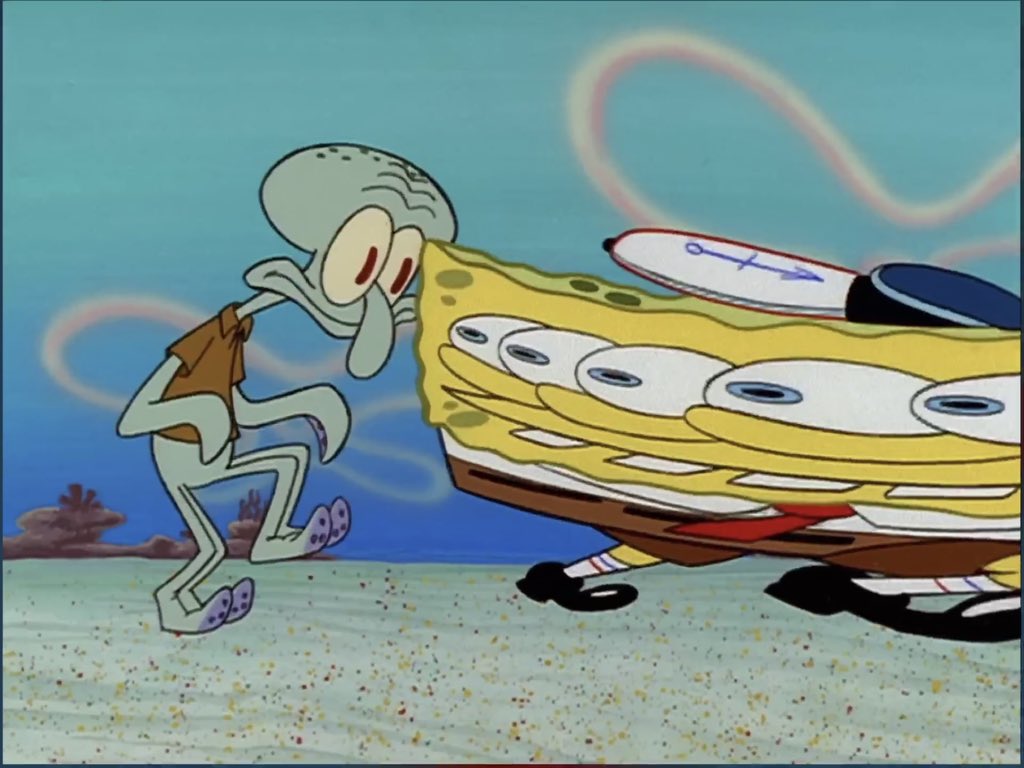 Spongebob Squarepants Pizza Delivery