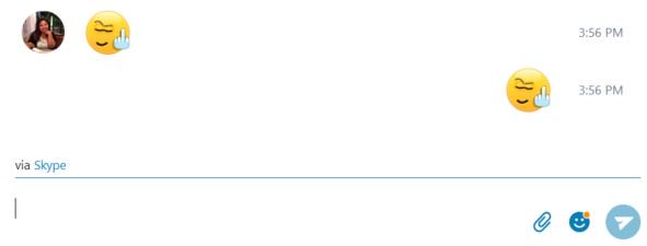 Middle Finger Emoticon Skype