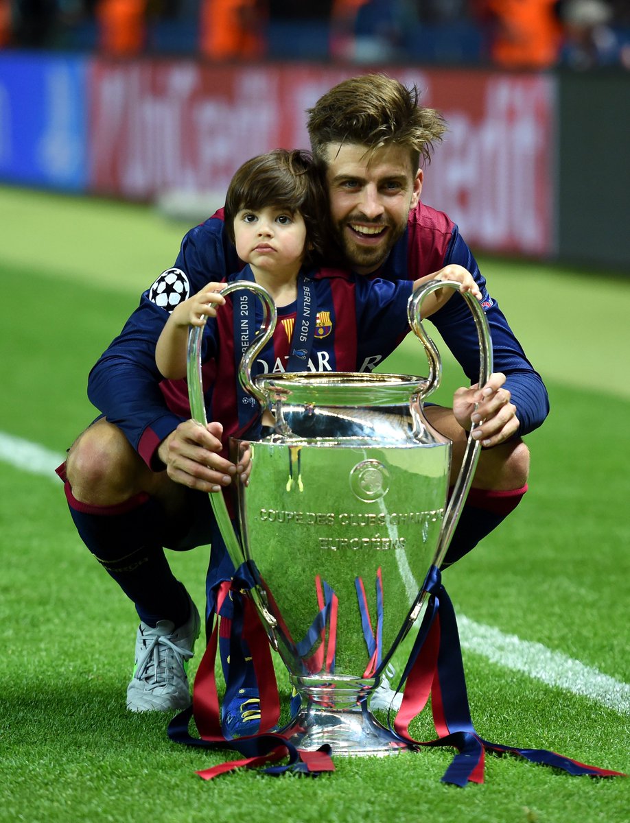 Gerard piqué has agreed a new barcelona contract until june 2022 #ucl ...