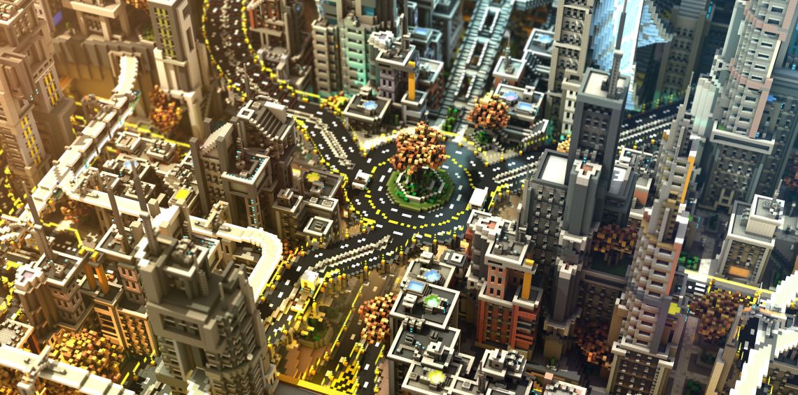 Minecraft tv city - reslinux