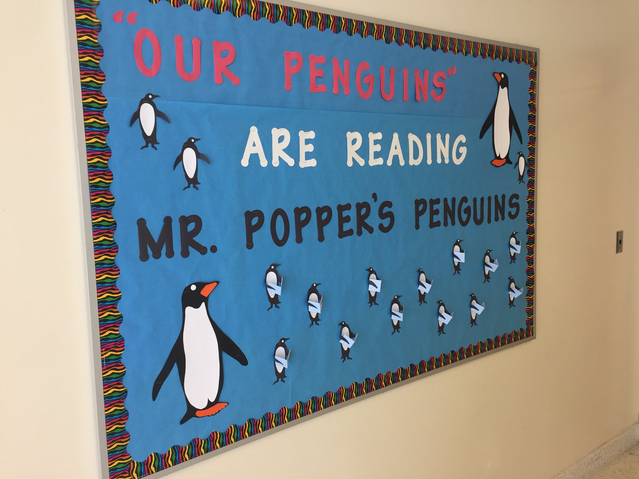 Penguin Bulletin Board Ideas