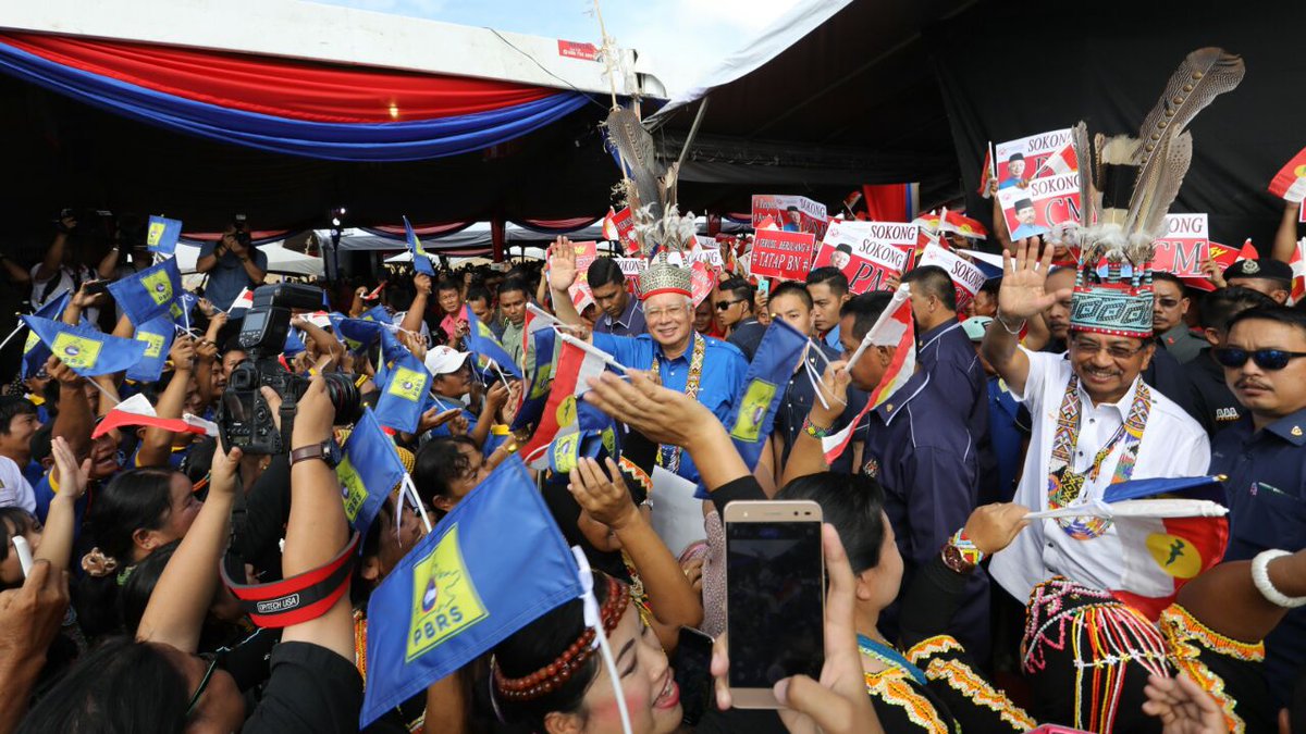 PM Najib Tunai Janji Kepada Penduduk Nabawan