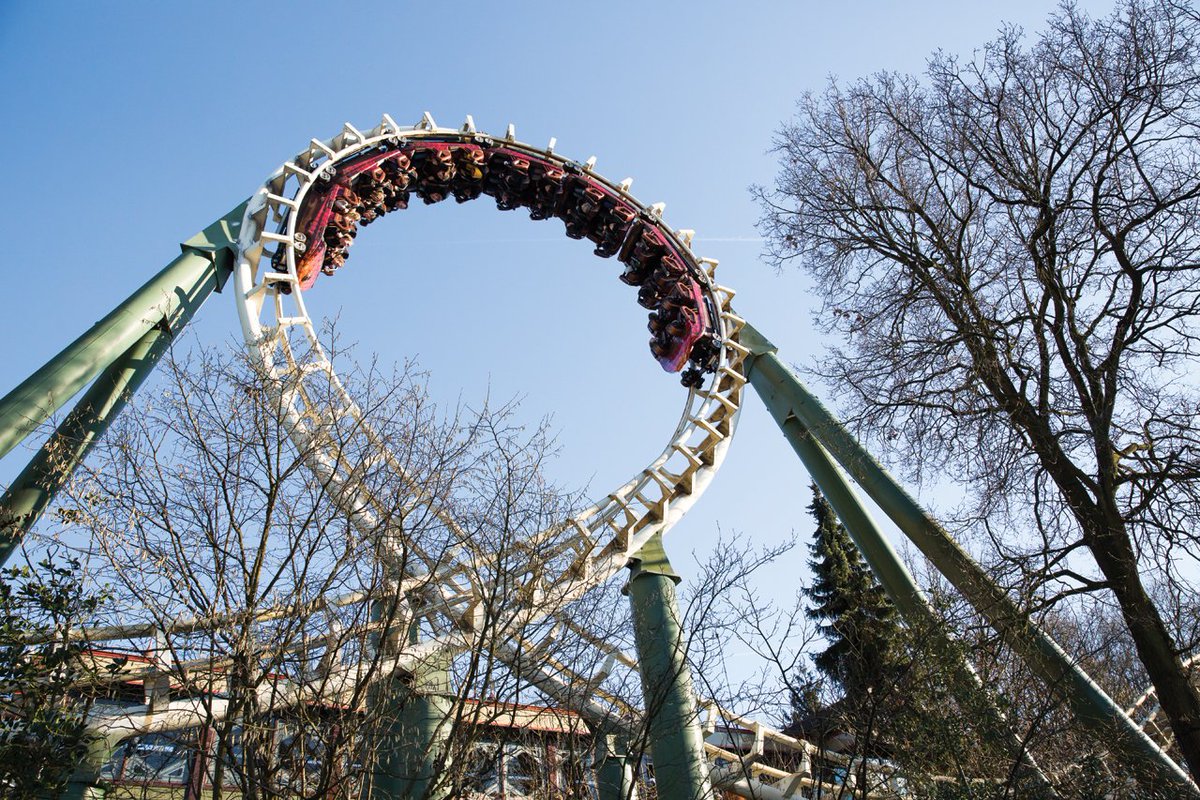 Efteling on Twitter: "We zijn vandaag begonnen met de demontage van de #Python! De baan wordt in ...