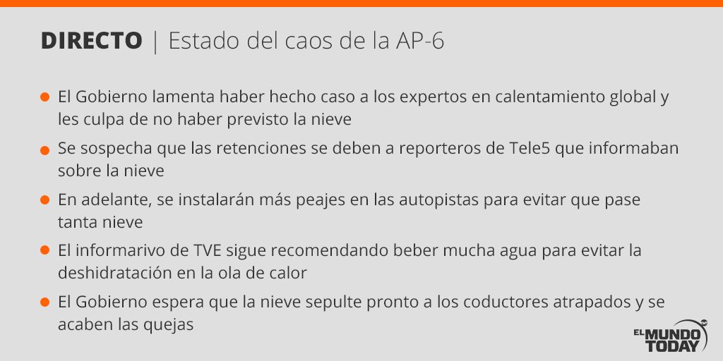 Esto es lo que sabemos sobre el estado de la AP-6 ahora mismo | El ...