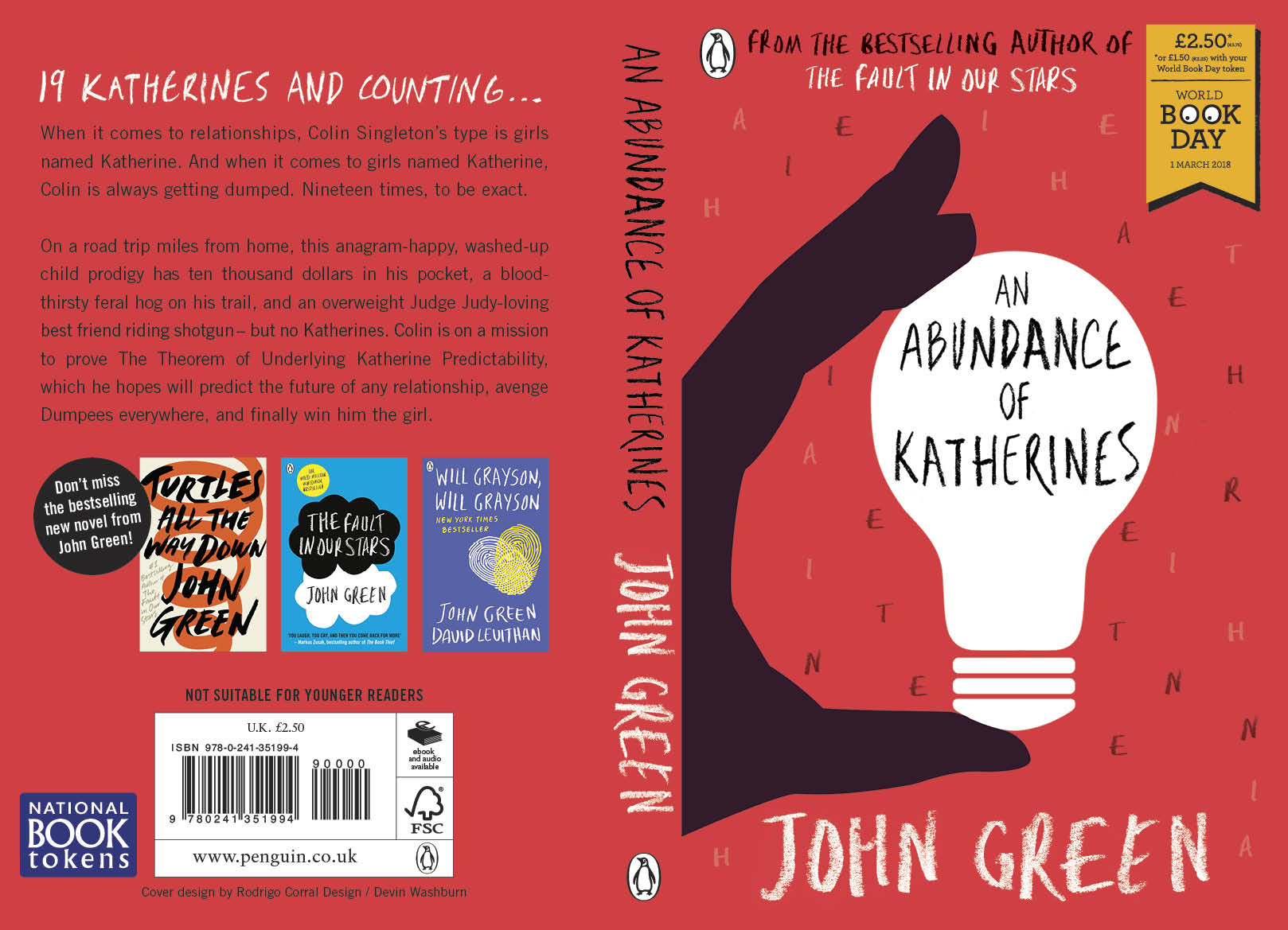 An Abundance Of Katherines Cover