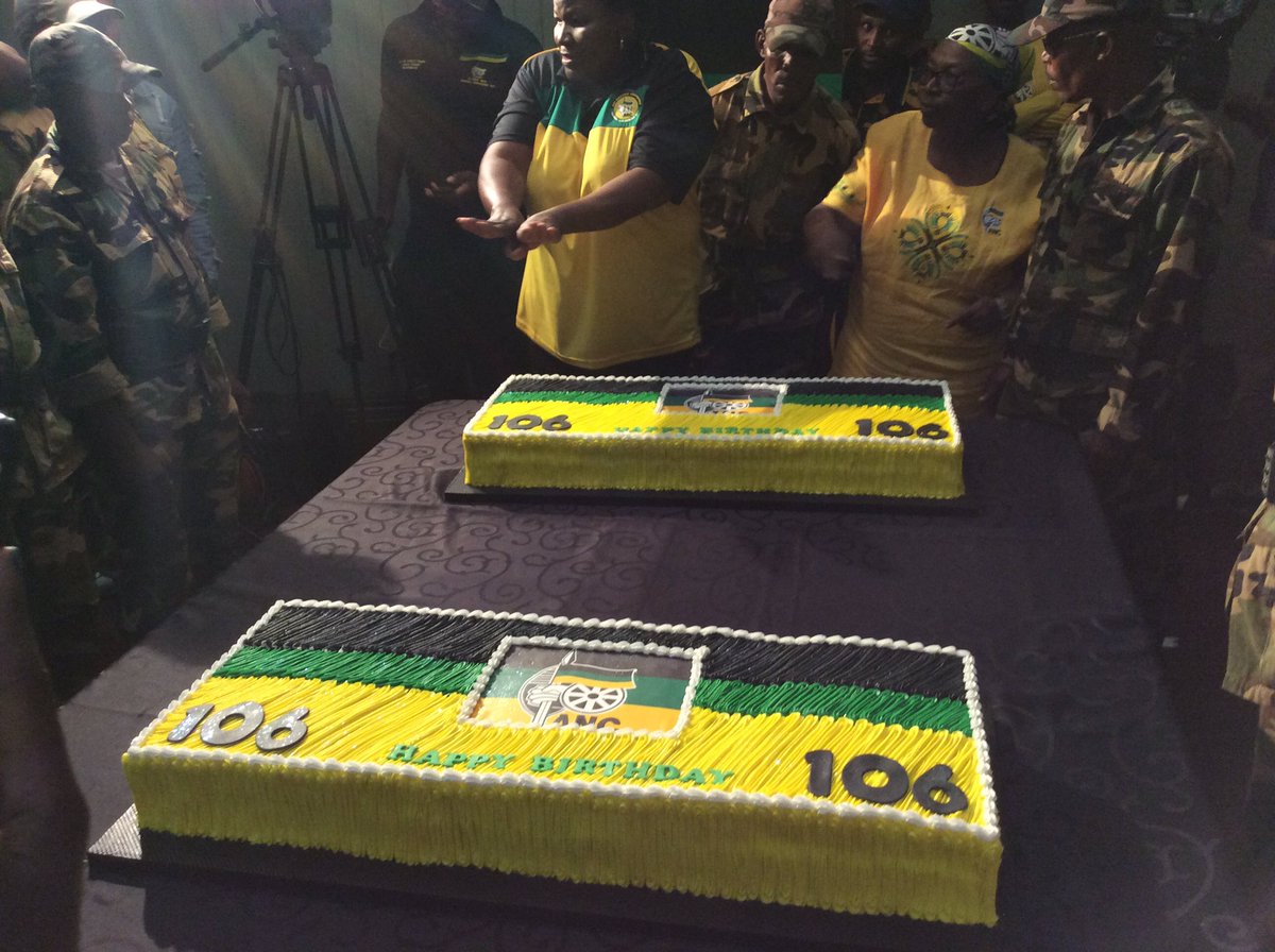 [EARLIER] RT Thami_D: The ANC106 birthday cake has arrived eNCA | eNCA ...