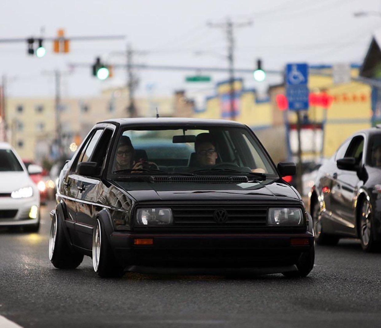 Mk2 Jetta Stance