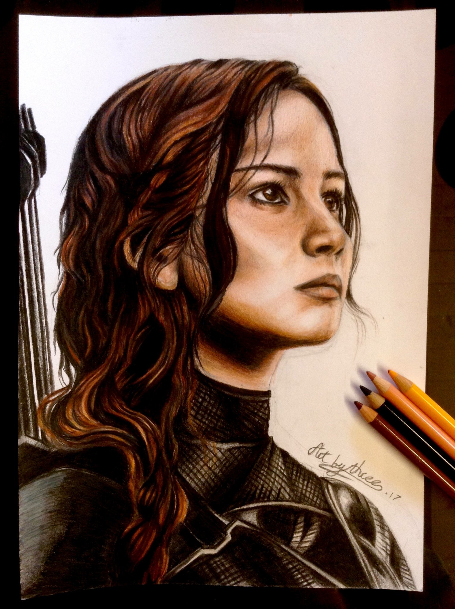 Katniss Everdeen Drawing Easy