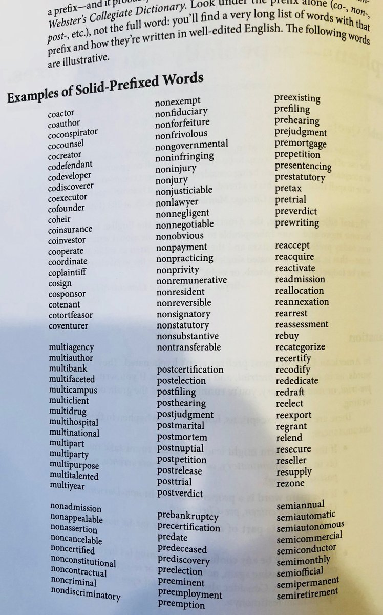 Hyphenated Words List