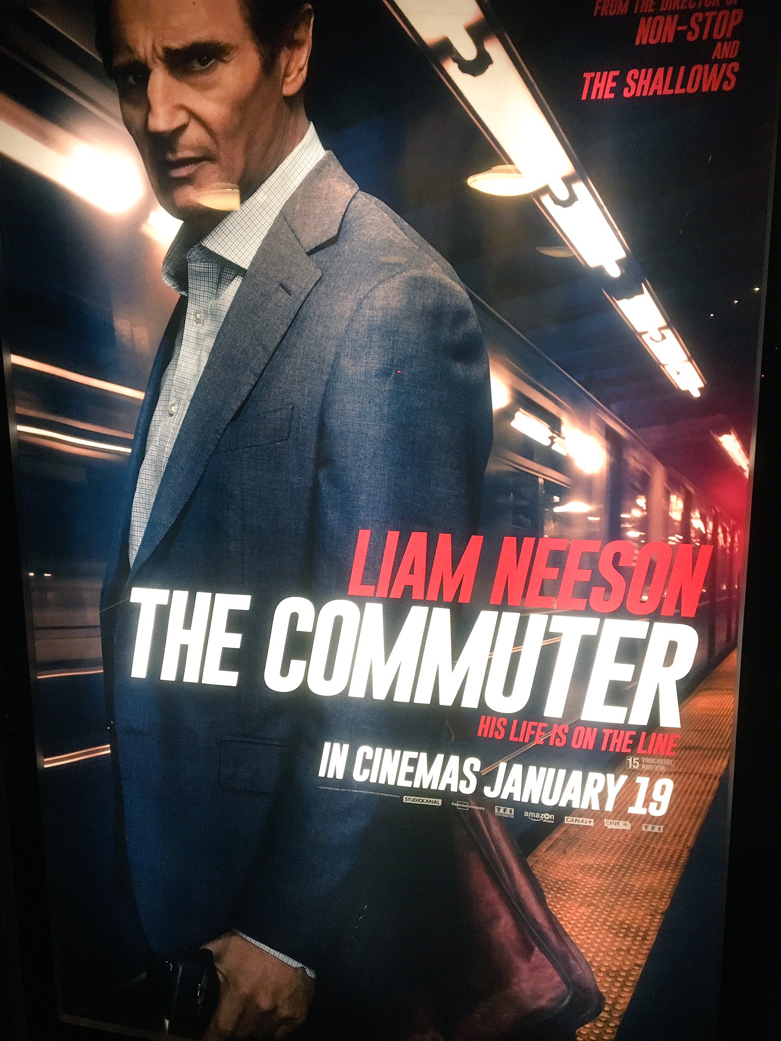 Liam Neeson Non Stop Poster