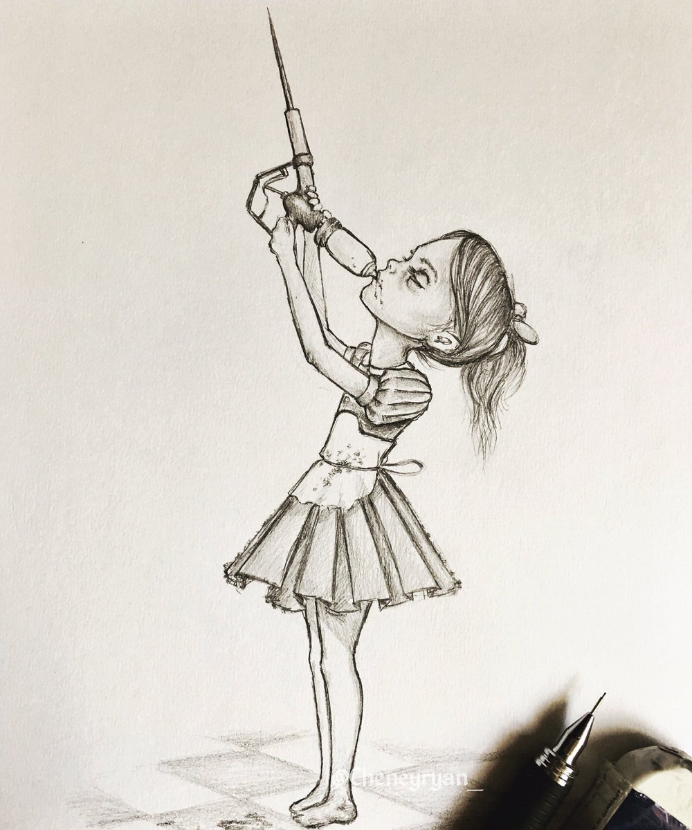 Little Sister Bioshock Drawing