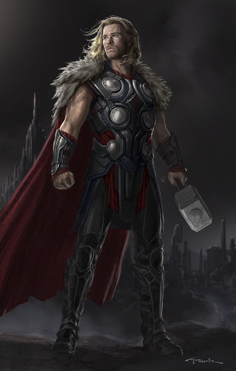 Livro De Arte Conceitual Do Thor