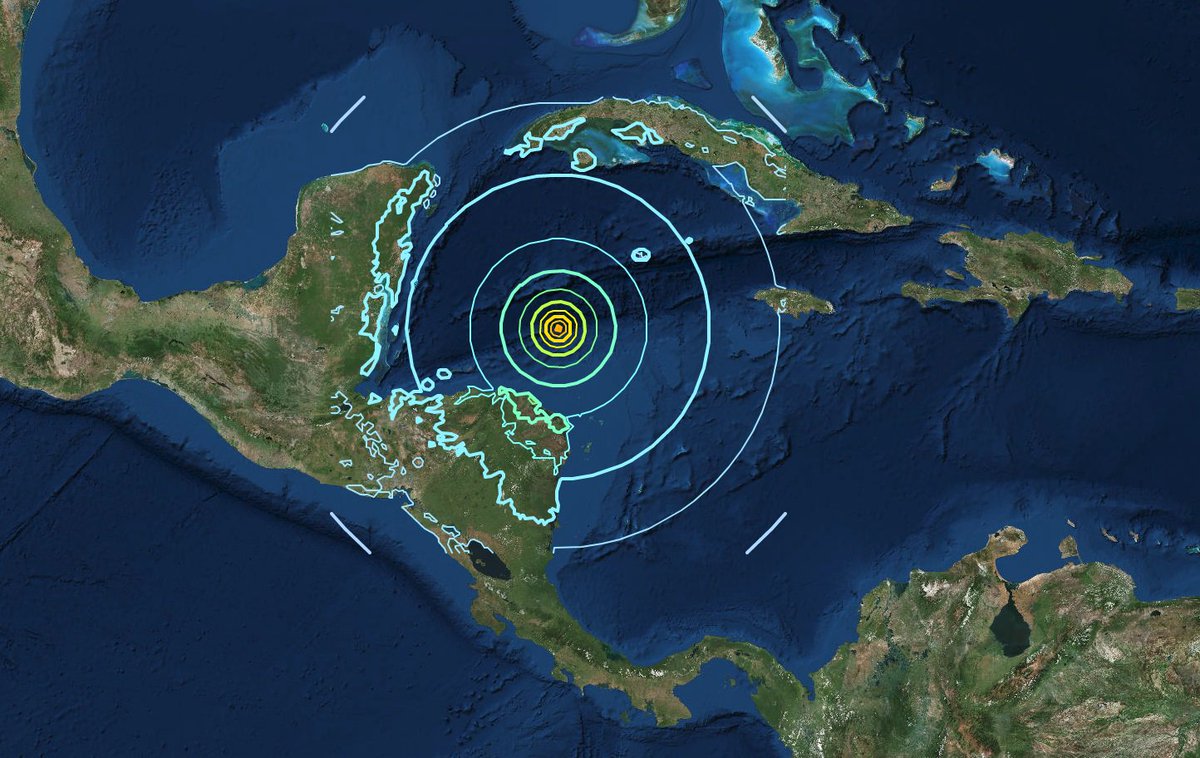 Strong quake in Caribbean Sea shakes Honduras, Mexico and Belize, no ...