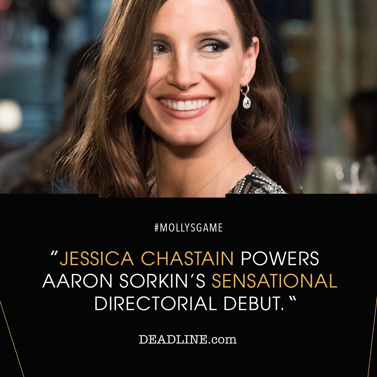 Preview Film: Molly’s Game (2017) – Edwin Dianto – New Kid on the Blog