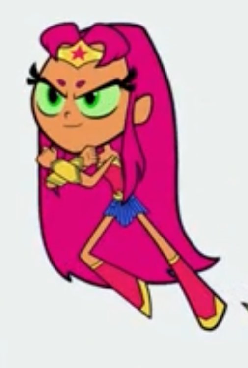 Starfire Teen Titans Go In A Dress