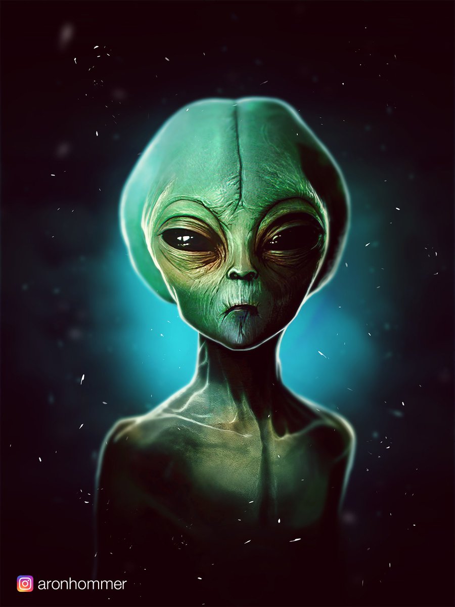 Creepy Alien Art