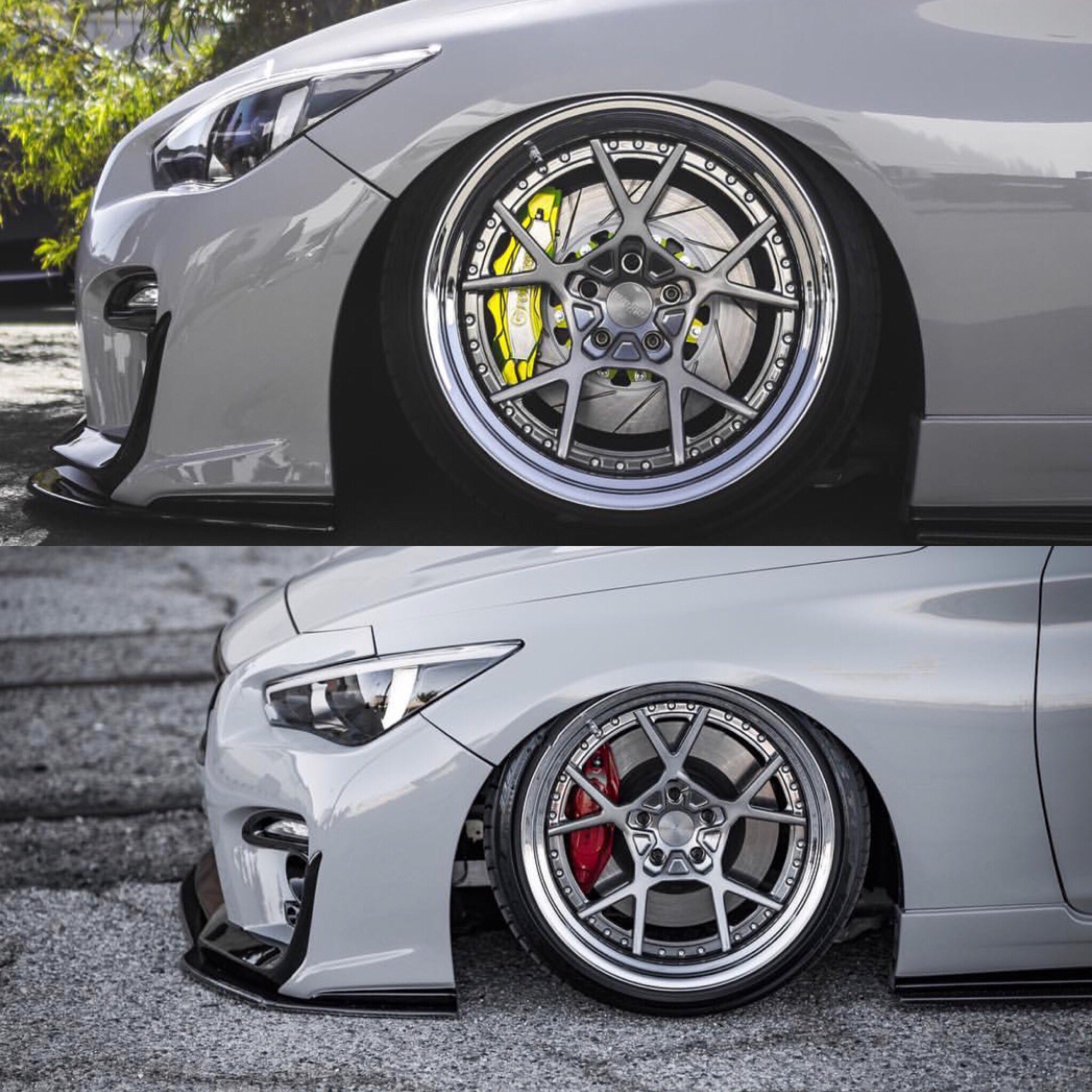 Slammed Infiniti Q50