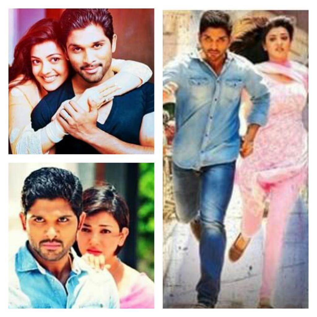 Kajal Agarwal And Allu Arjun In Yevadu