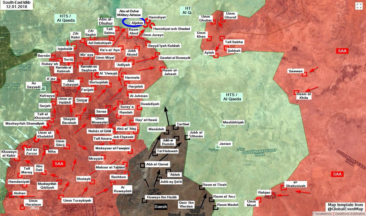 Syrian War Daily – 12th of January 2018 | Syrian War Daily