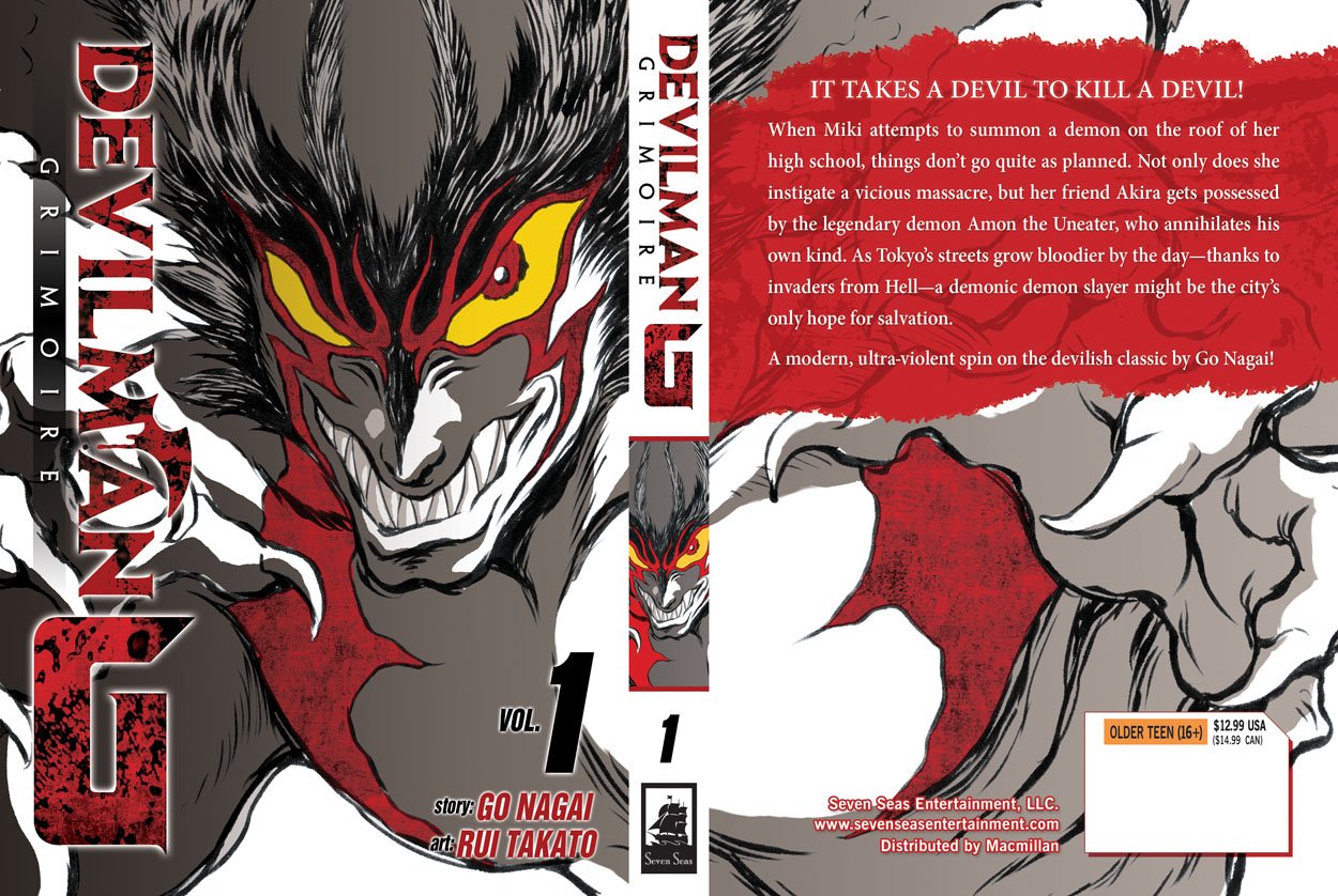 Devilman Manga Vol 1