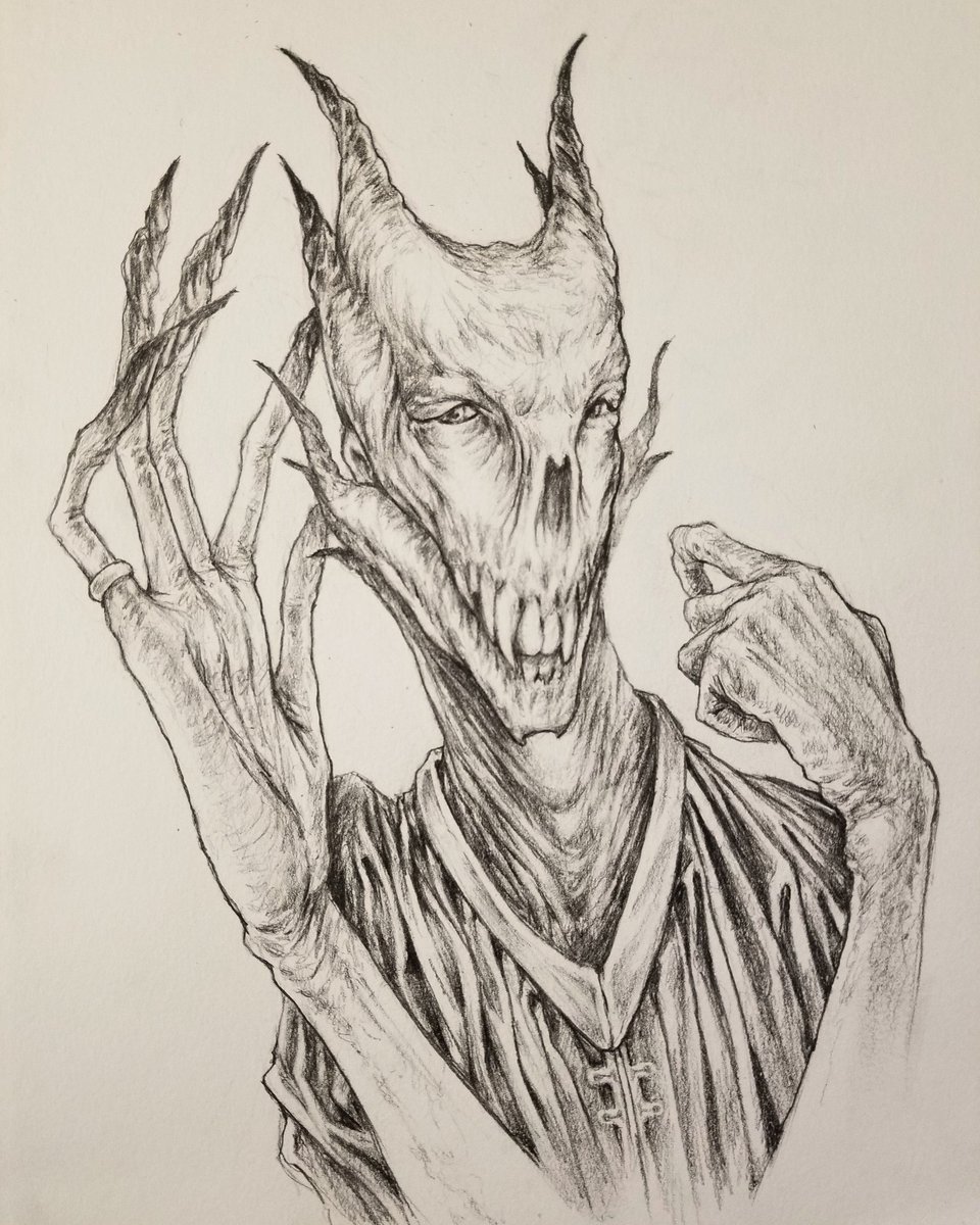 Fantasy Horror Drawings