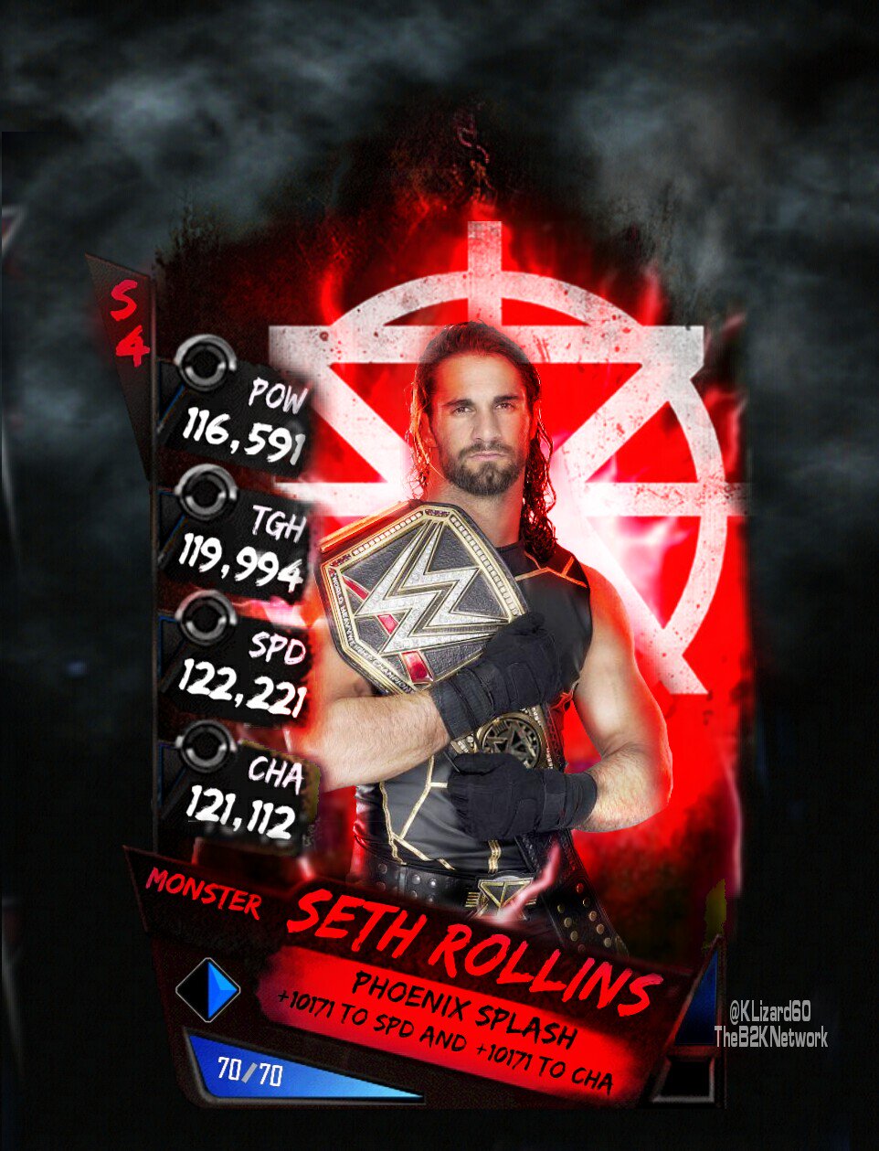Wwe Supercards Custom Card