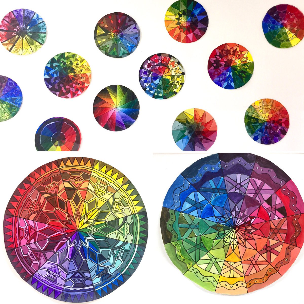 Color Wheel Mandala
