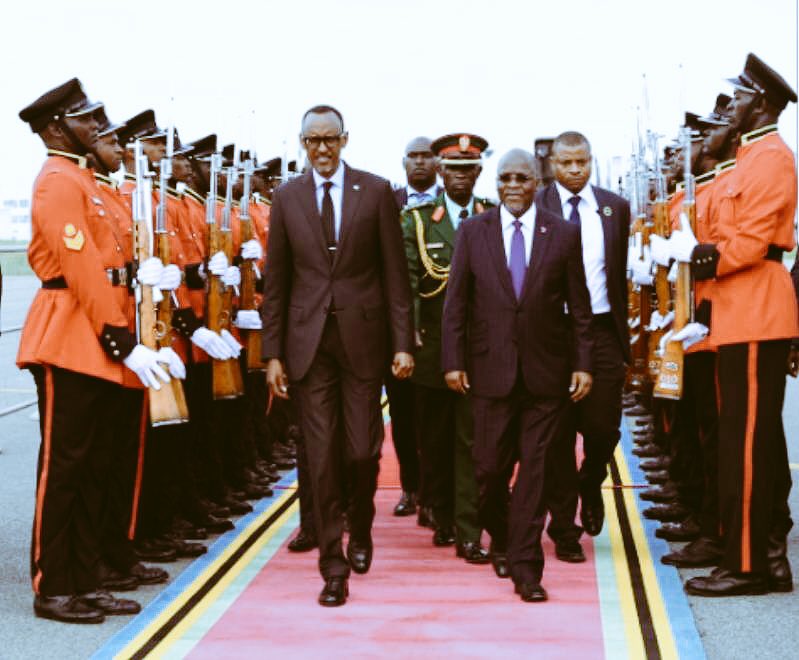 Presidency | Rwanda on Twitter: "President Kagame arrives in Tanzania for a one day working ...