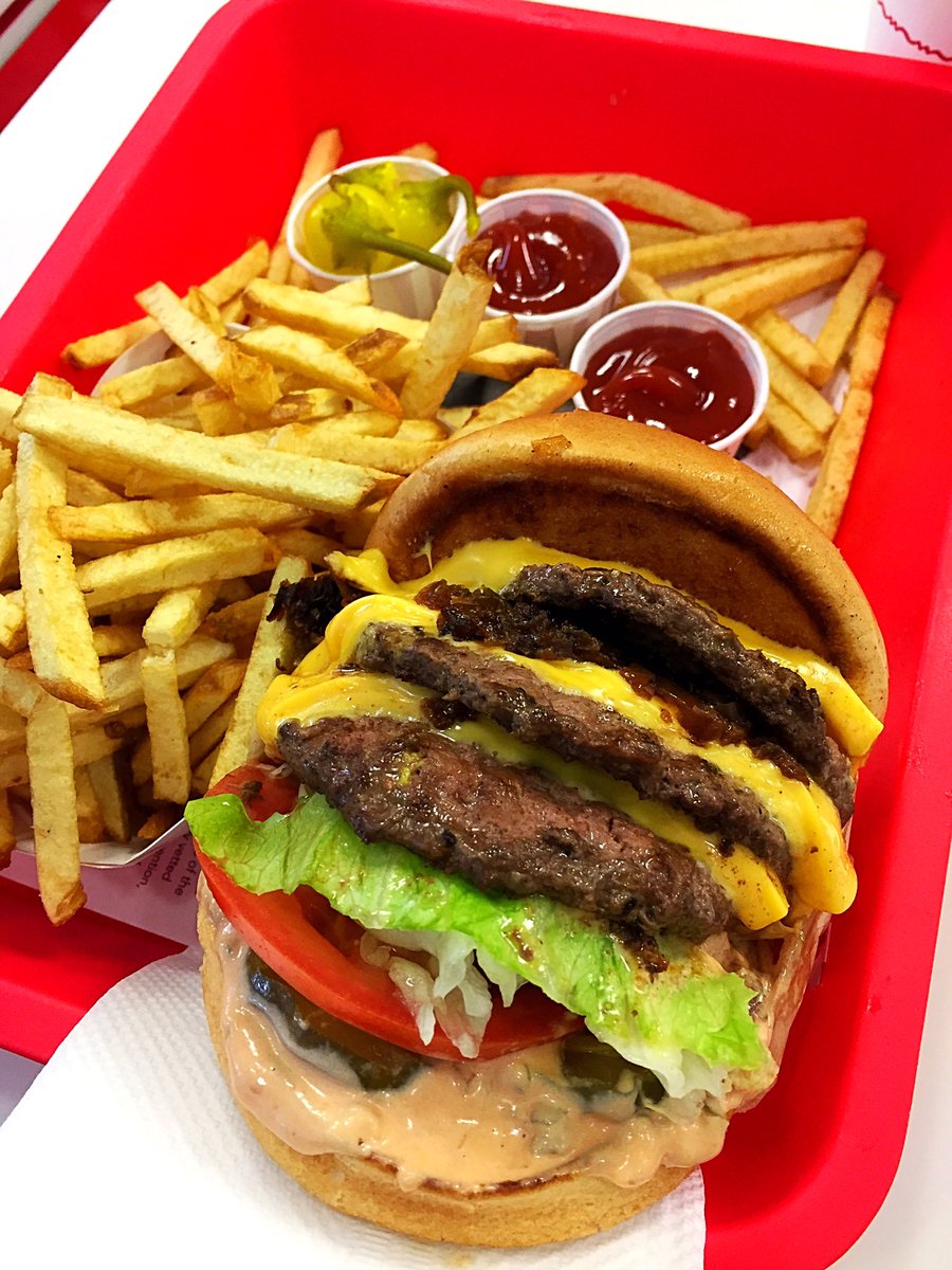 In N Out 3x3 Animal Style