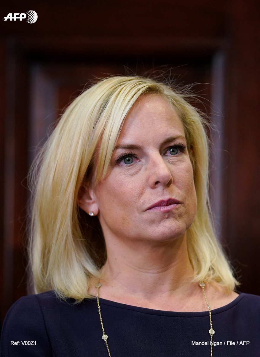 US Homeland Security Secretary Kirstjen Nielsen defended government ...