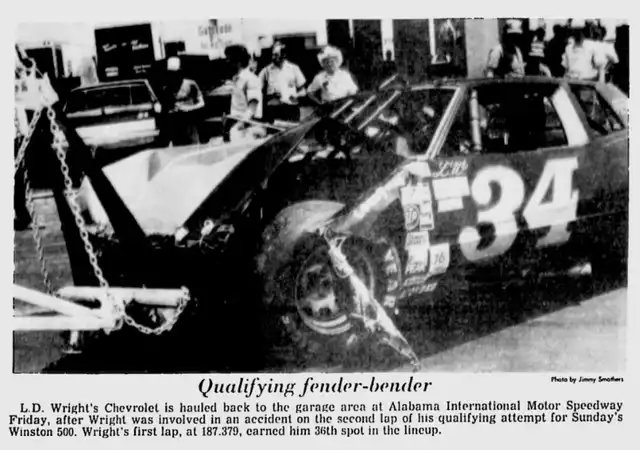 In-Car Con Man: The Mystery of L.W. Wright (NASCAR Storytime) : r/NASCAR