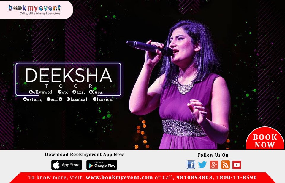bookmyevent.com on Twitter: "Book Now, Singer Deeksha Toor for Live Concerts. Request for quote ...