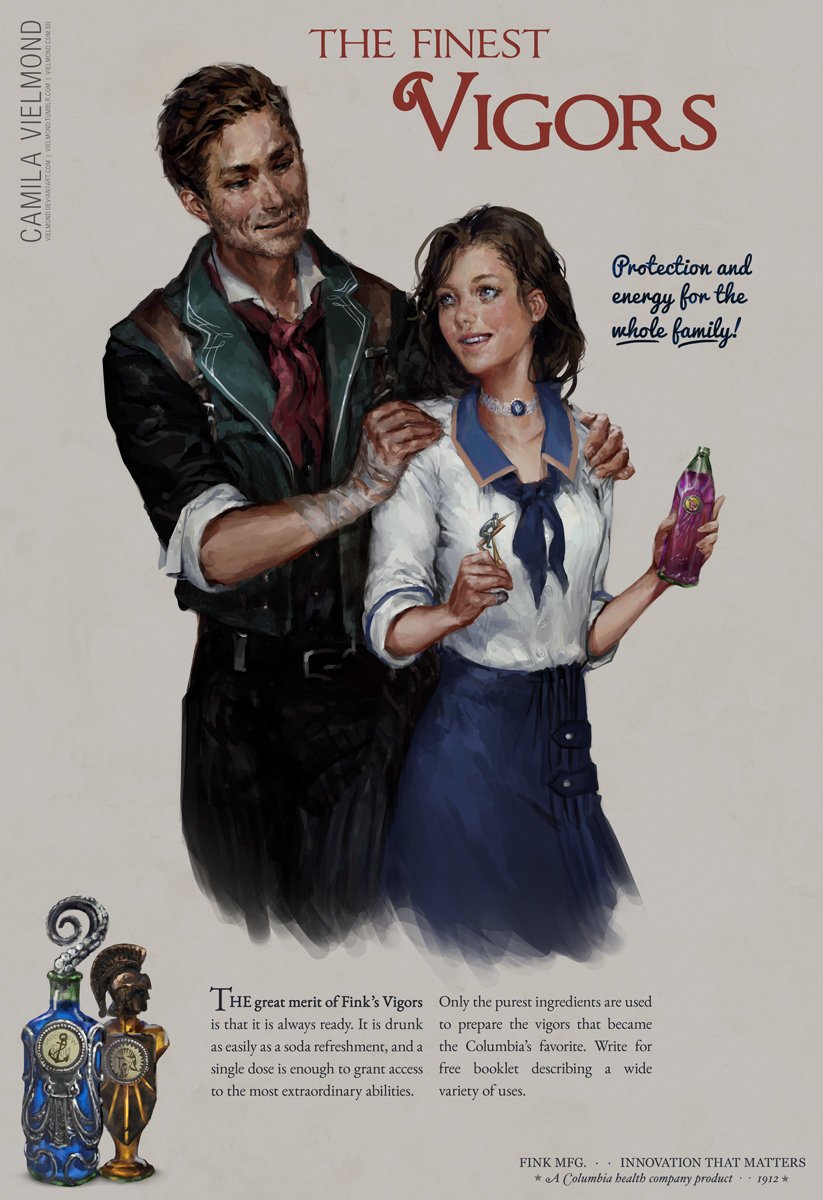 Bioshock Infinite Vigors Hands