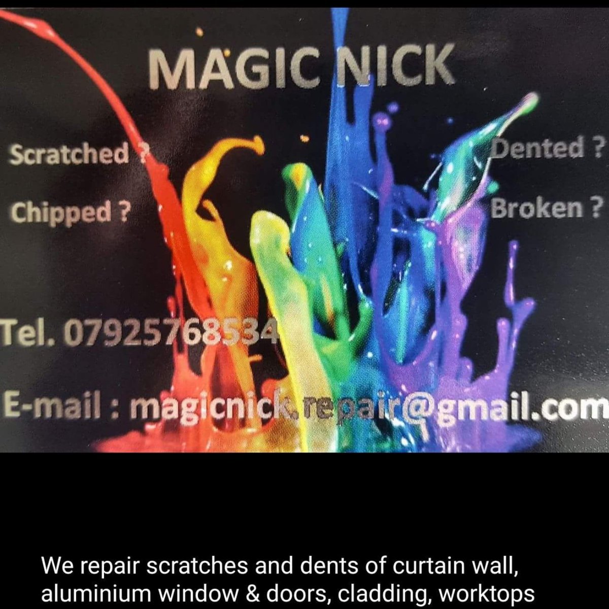 Magic Nick Surface Repair (@NickNechita80) | Twitter