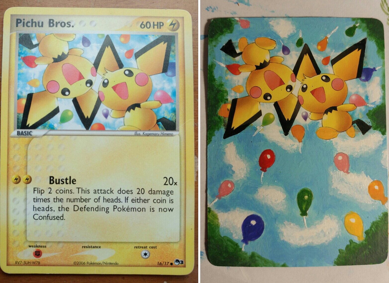 Pichu Bros Card