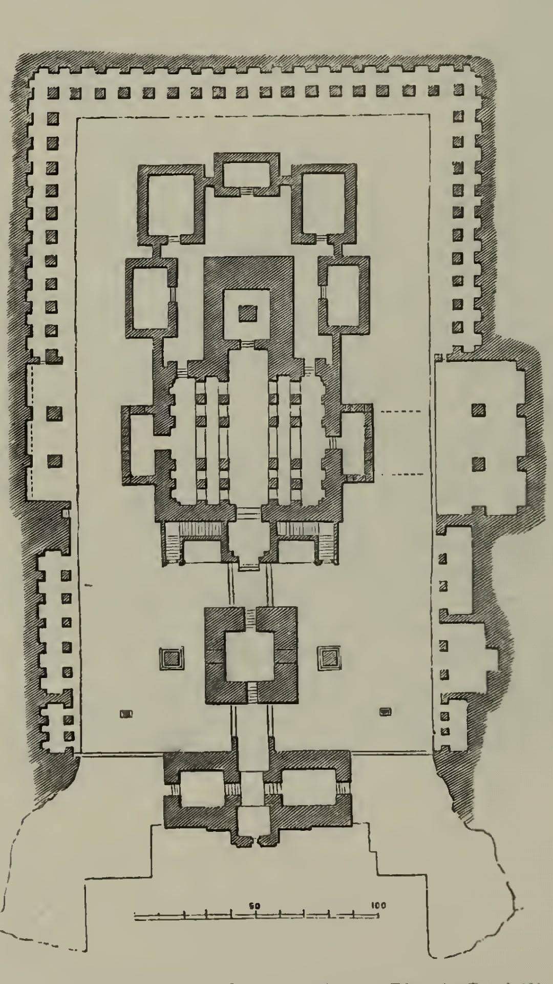 Kailashnath Temple Sketch