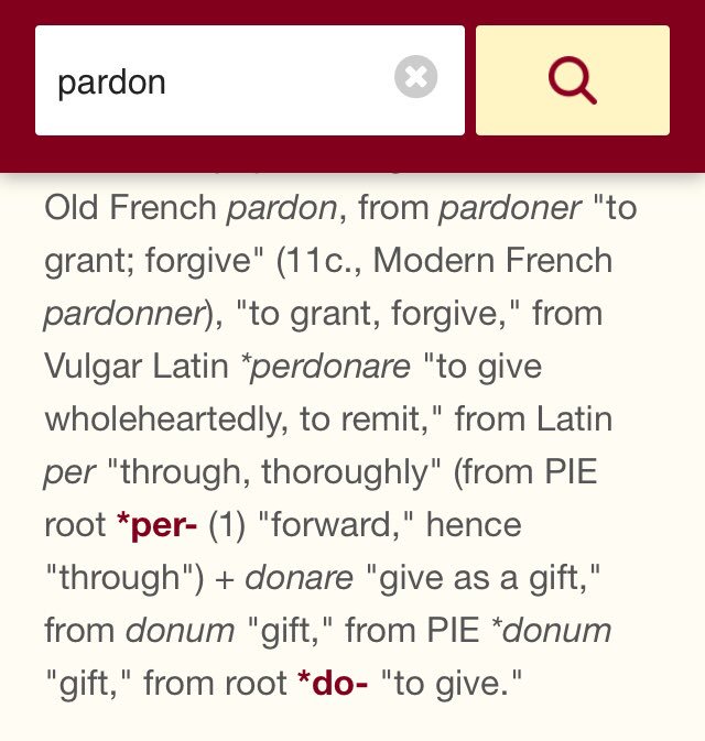 Pardon Definition