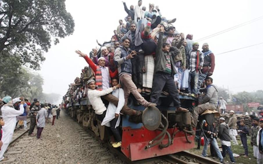 Overloaded Train