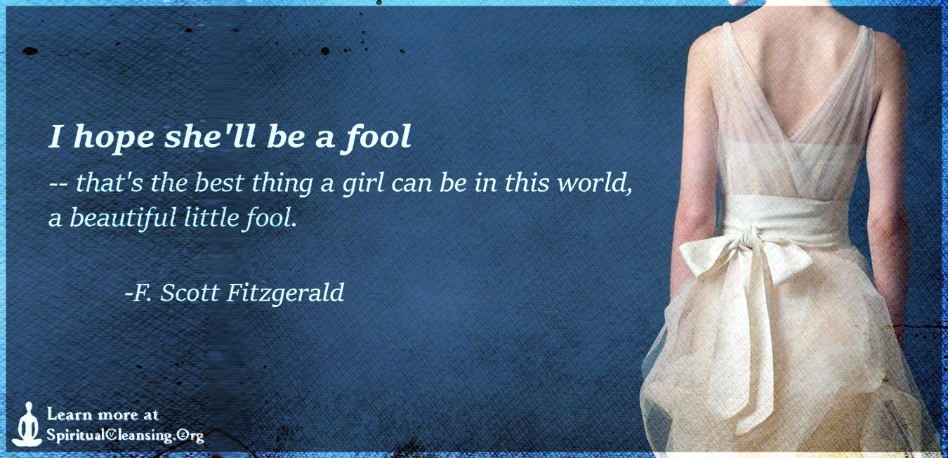 Great Gatsby Quotes Beautiful Little Fool