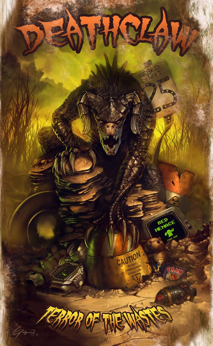 Deathclaw Fallout Art