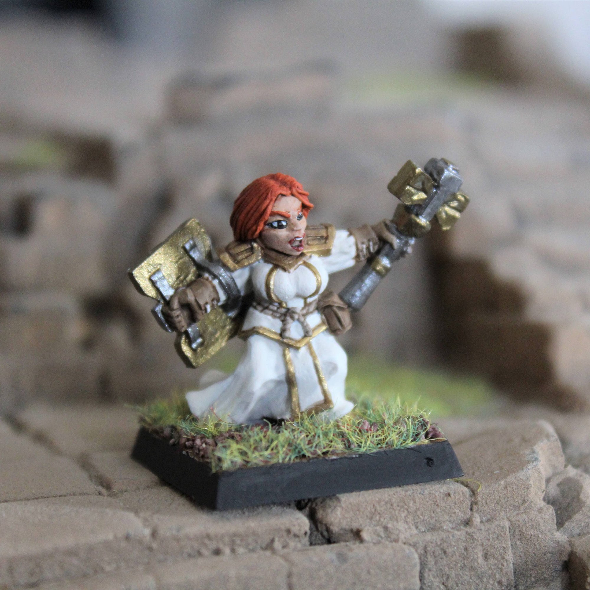 Dwarf Cleric Miniature