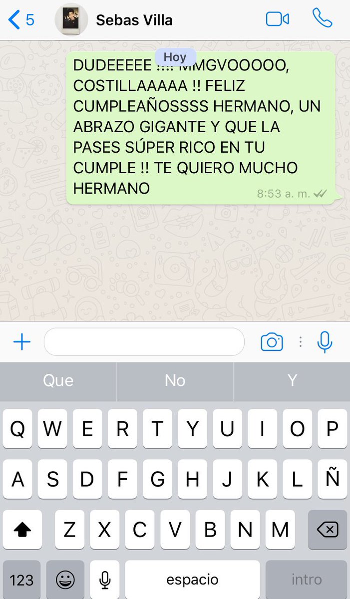 Te Extrano Mucho Hermano